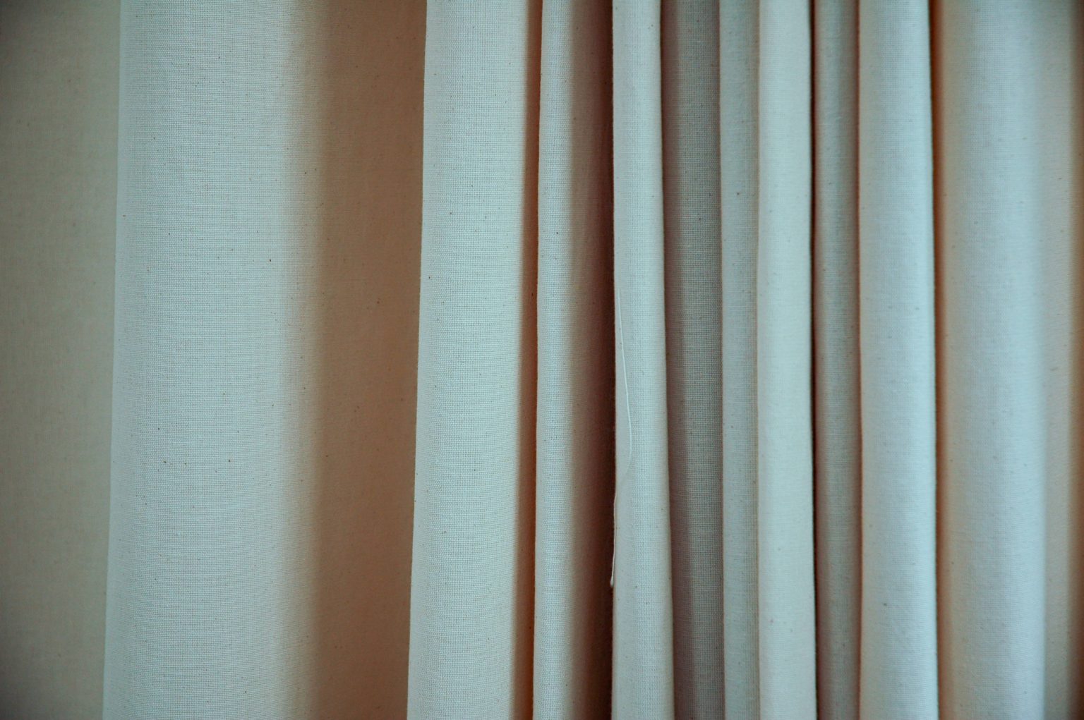 Draped Canvas Light Fabric Curtain - PatternPictures