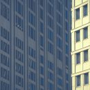 Skyscraper Windows Close-up Pattern - PatternPictures